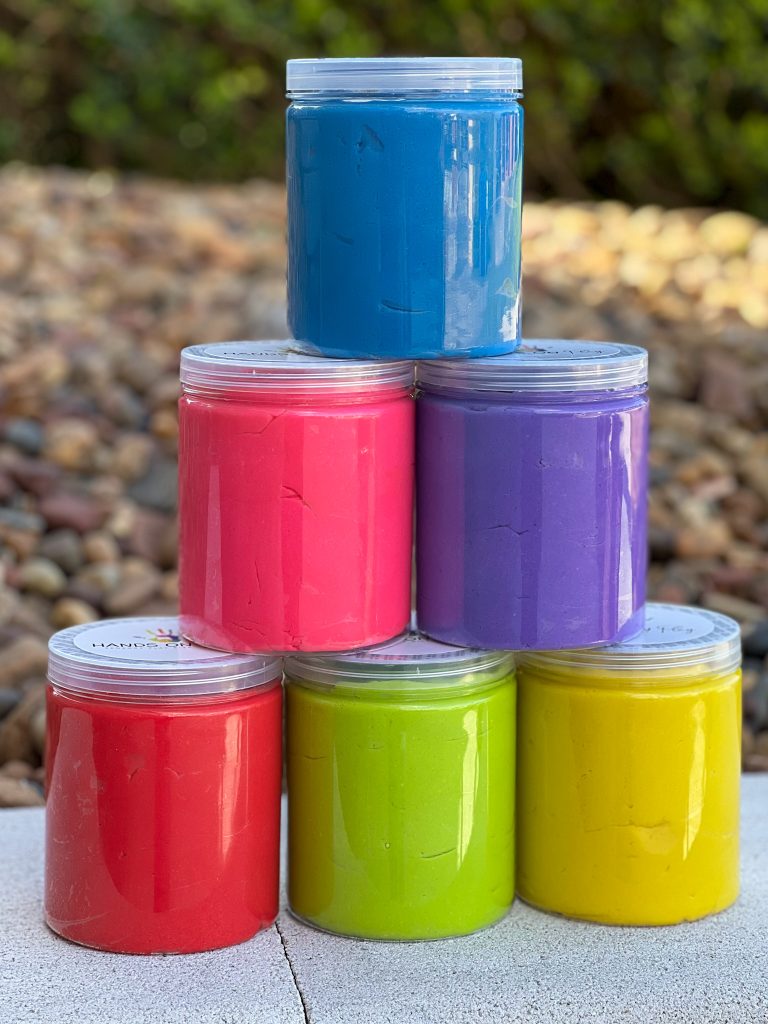 SCENTED DOUGH JARS – LARGE – Hands On Play